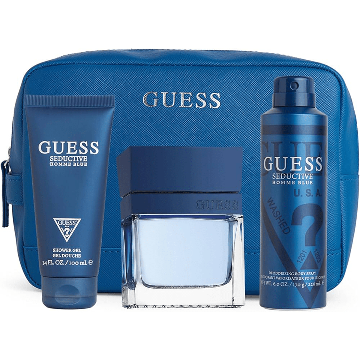 Shop Guess Seductive Homme Blue EDT & Grooming Essentials For Men