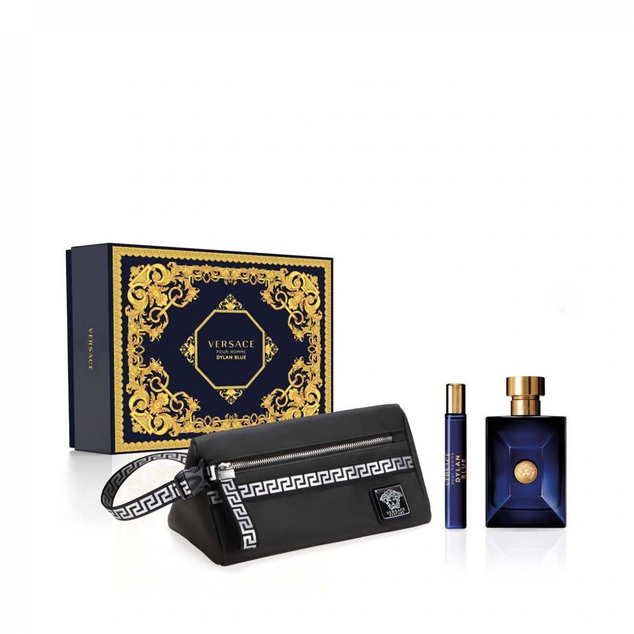 Shop Versace Dylan Blue EDT Travel Set For Men